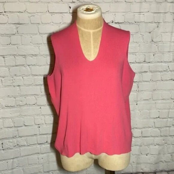 Kate Hill | Tops | Vintage Kate Hill Pink Tank Top | Poshmark